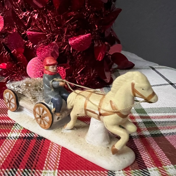 Lemax | Holiday | Vintage Lemax Wagon Christmas Village Accessory ...